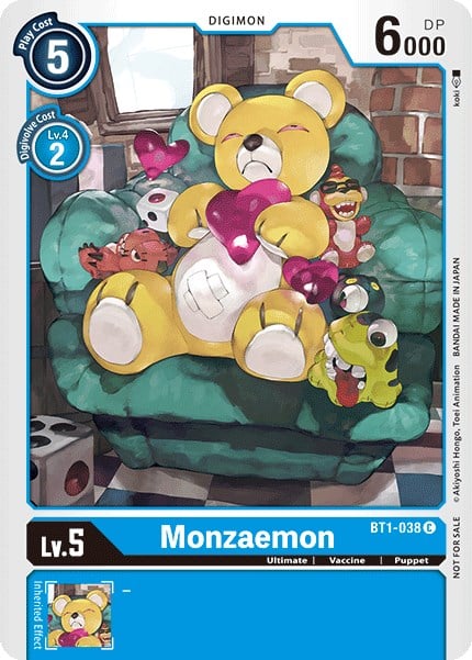 Monzaemon Official Tournament Pack Events | Digimon | CardTrader