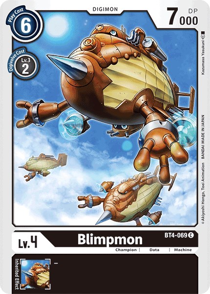 Blimpmon BT-04: Great Legend | Digimon | CardTrader