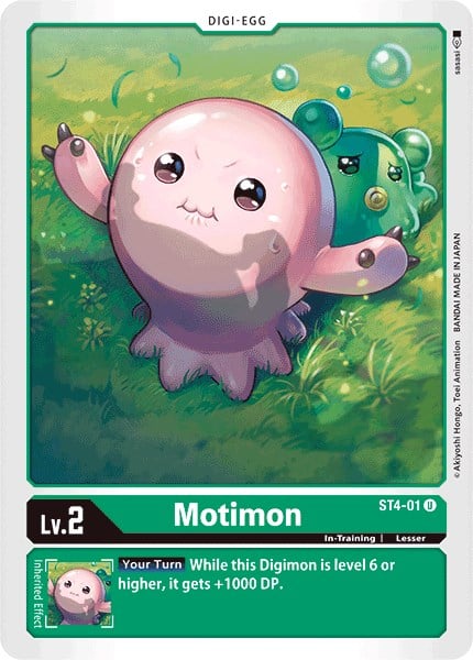 Motimon Starter Deck Giga Green | Digimon | CardTrader