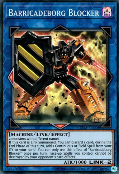 Barricadeborg Blocker OTS Tournament Pack 15 | Yu-Gi-Oh! | CardTrader