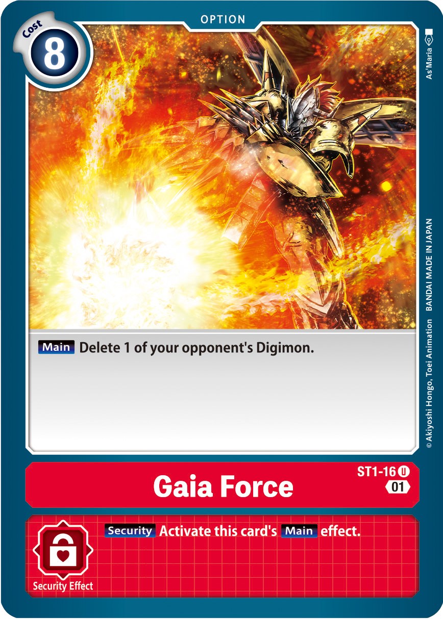 Gaia Force Starter Deck Gallantmon | Digimon | CardTrader