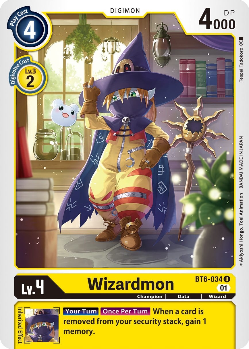 Wizardmon Digivolution Line