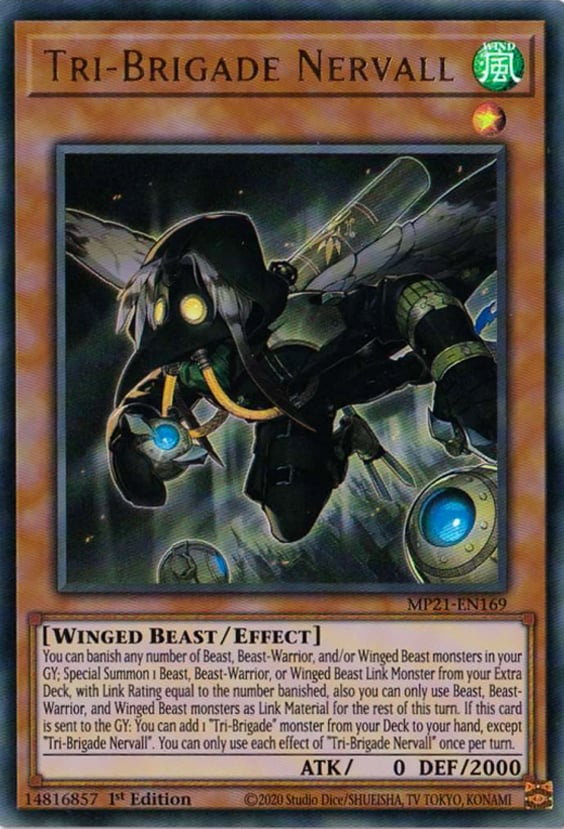 Tri-Brigade Nervall 2021 Tin of Ancient Battles | Yu-Gi-Oh! | CardTrader