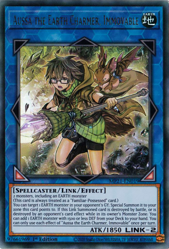 Aussa the Earth Charmer, Immovable 2021 Tin of Ancient Battles | Yu-Gi ...