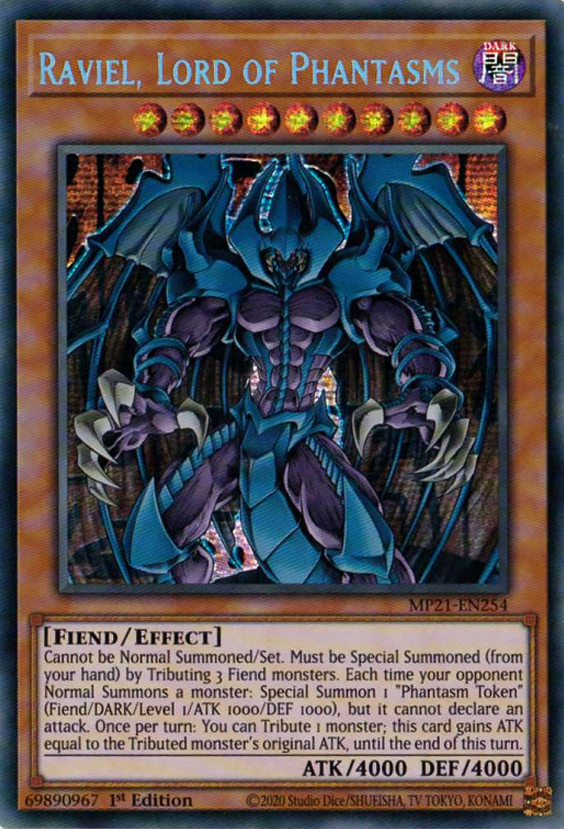 Raviel, Lord of Phantasms 2021 Tin of Ancient Battles | Yu-Gi-Oh ...
