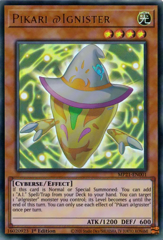 Pikari @Ignister 2021 Tin of Ancient Battles | Yu-Gi-Oh! | CardTrader