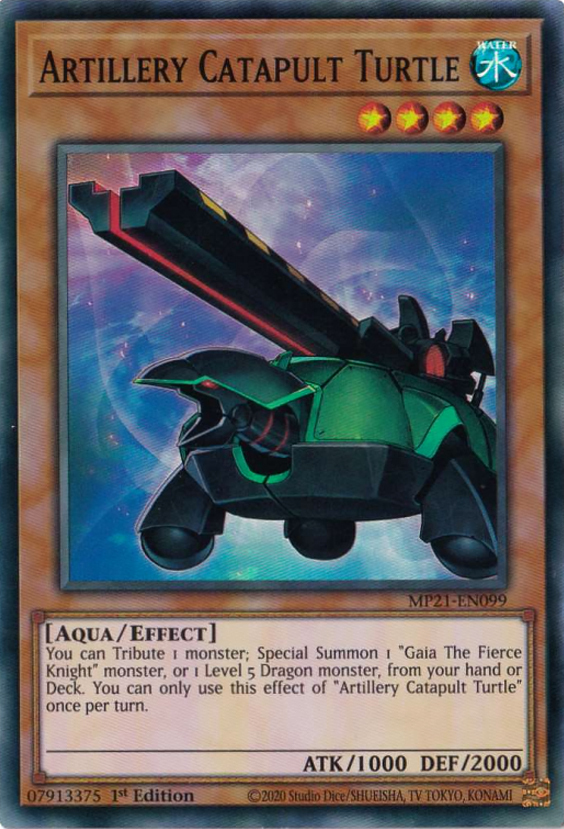 Artillery Catapult Turtle 2021 Tin of Ancient Battles | Yu-Gi-Oh ...