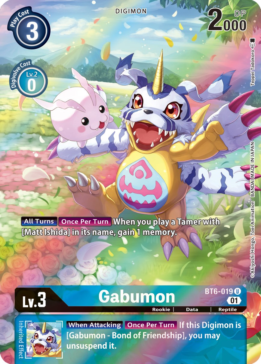 Gabumon BT-06: Double Diamond | Digimon | CardTrader