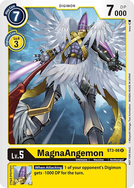 MagnaAngemon Official Tournament Pack Events | Digimon | CardTrader
