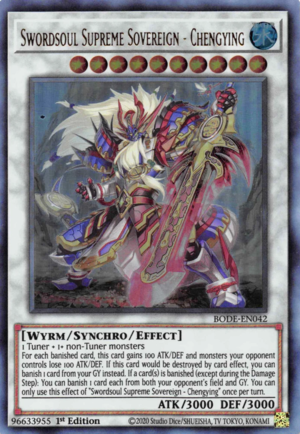 Swordsoul Supreme Sovereign - Chengying Burst of Destiny | Yu-Gi-Oh! | CardTrader