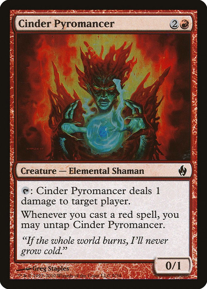 Piromante ceniciento Premium Deck Series: Fire and Lightning | Magic ...