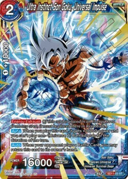 Ultra Instinct Son Goku, Universal Impulse Starter Deck: Instinct ...
