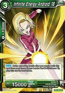 Infinite Energy Android 18 The Tournament of Power | Dragon Ball Super ...