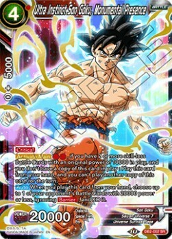 Ultra Instinct Son Goku, Monumental Presence Divine Multiverse | Dragon ...