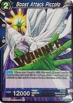 Boost Attack Piccolo Winner Promos | Dragon Ball Super | CardTrader