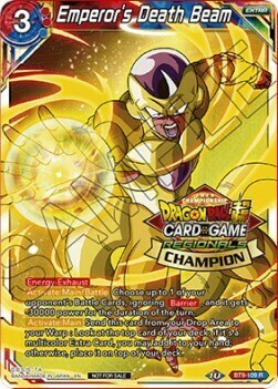 Emperor's Death Beam Winner Promos | Dragon Ball Super | CardTrader