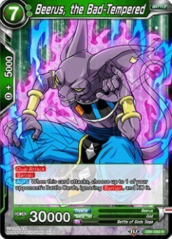 Beerus, the Bad-Tempered Dragon Brawl | Dragon Ball Super | CardTrader