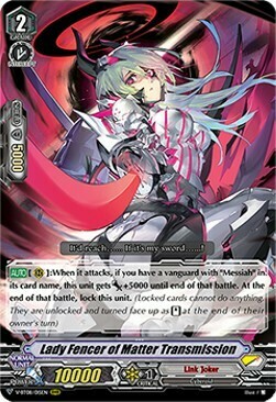 Lady Fencer of Matter Transmission Silverdust Blaze | Vanguard | CardTrader