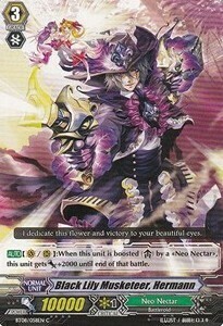 Black Lily Musketeer, Hermann [G Format] Blue Storm Armada | Vanguard ...