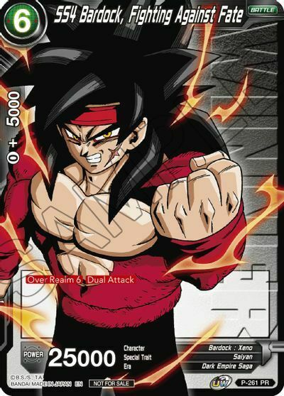 SS4 Bardock, Fighting Against Fate Mythic Booster | Dragon Ball Super ...