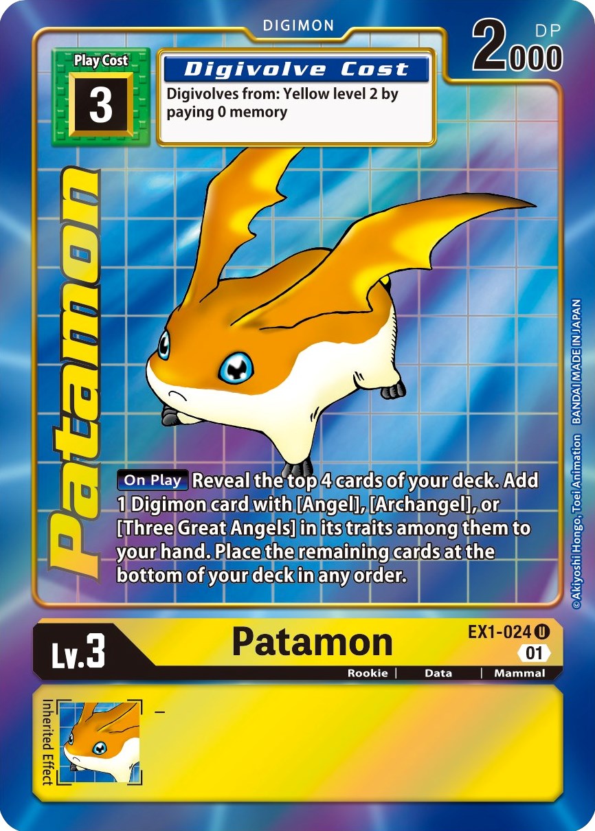 Patamon Digivolve