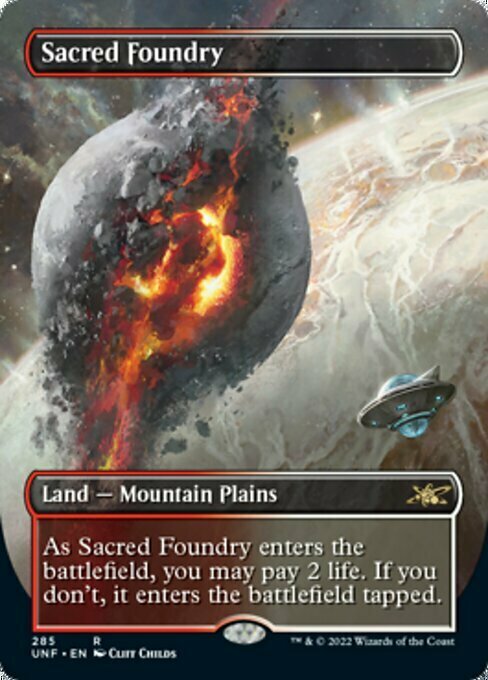 Sacred Foundry Unfinity Box Toppers | Magic | CardTrader