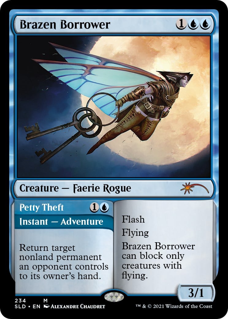 Brazen Borrower // Petty Theft Secret Lair Drop Series | Magic | CardTrader