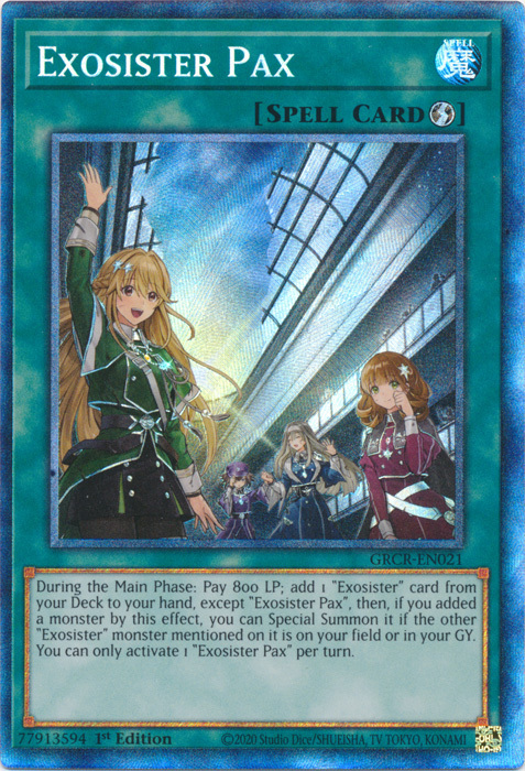 Exosister Pax The Grand Creators | Yu-Gi-Oh! | CardTrader