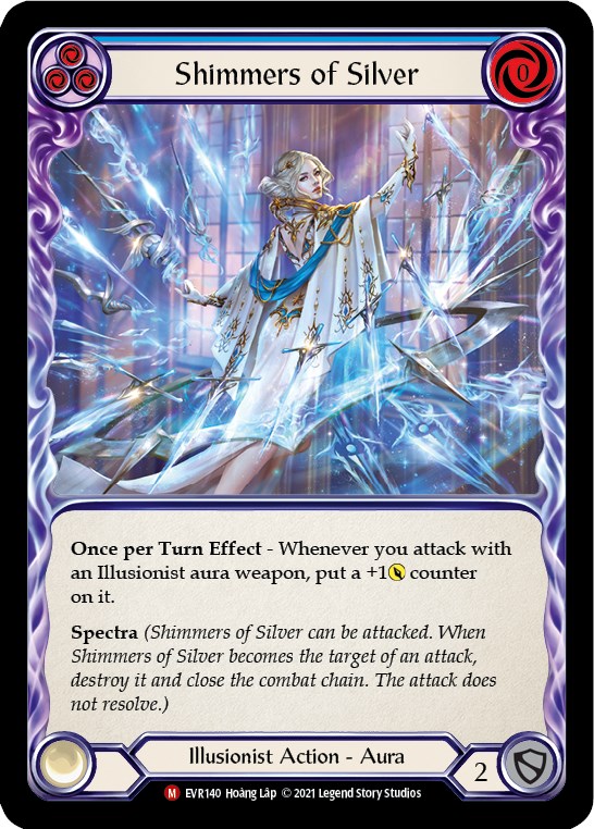 Shimmers of Silver Everfest - First | Flesh and Blood | CardTrader