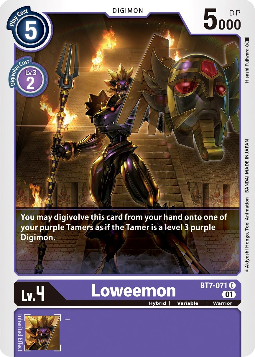 Loweemon BT-07: Next Adventure | Digimon | CardTrader