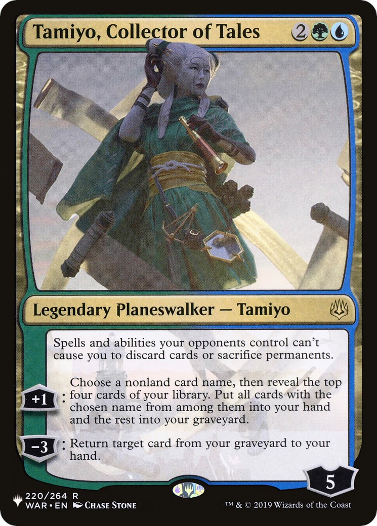 Tamiyo, Collector of Tales The List | Magic | CardTrader
