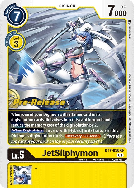 JetSilphymon BT-07: Next Adventure Pre-Release | Digimon | CardTrader