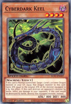 Cyberdark Keel Speed Duel GX: Duel Academy Box | Yu-Gi-Oh! | CardTrader