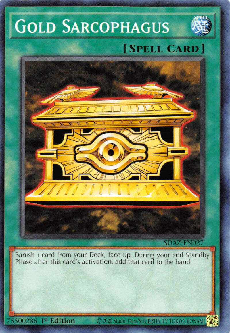 Gold Sarcophagus Structure Deck: Albaz Strike | Yu-Gi-Oh! | CardTrader
