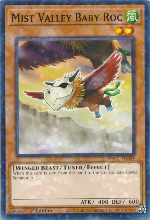 Mist Valley Baby Roc Hidden Arsenal: Chapter 1 | Yu-Gi-Oh! | CardTrader