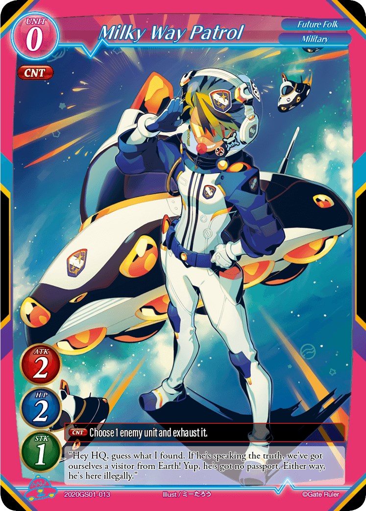 Milky Way Patrol GS01: Starter Deck Giant Mechs & Yokai | Gate Ruler ...