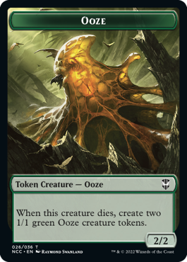 Ooze // Treasure Commander: Streets of New Capenna Collectors | Magic ...