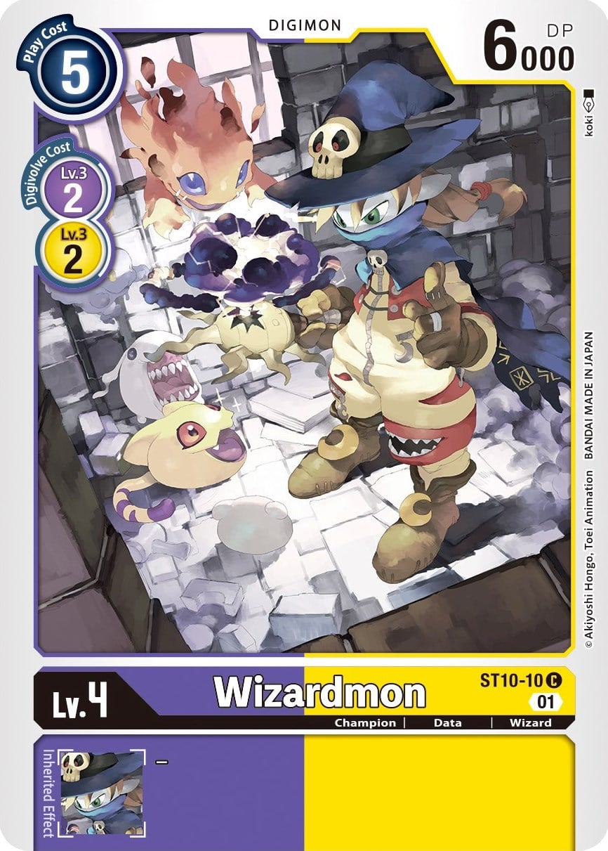 Wizardmon Digivolution Line