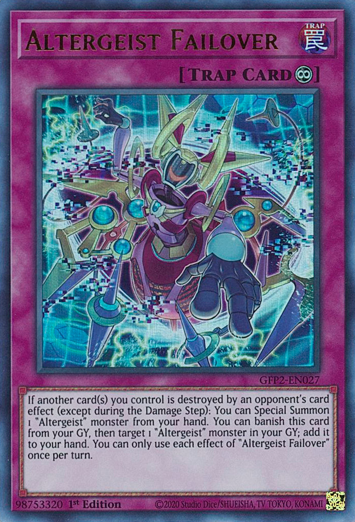 Altergeist Failover Ghosts From the Past: The 2nd Haunting | Yu-Gi-Oh ...