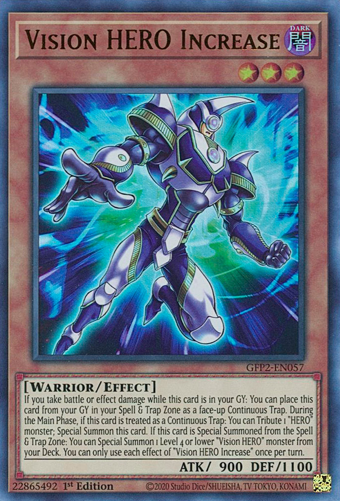Vision HERO Increase Ghosts From the Past: The 2nd Haunting | Yu-Gi-Oh ...