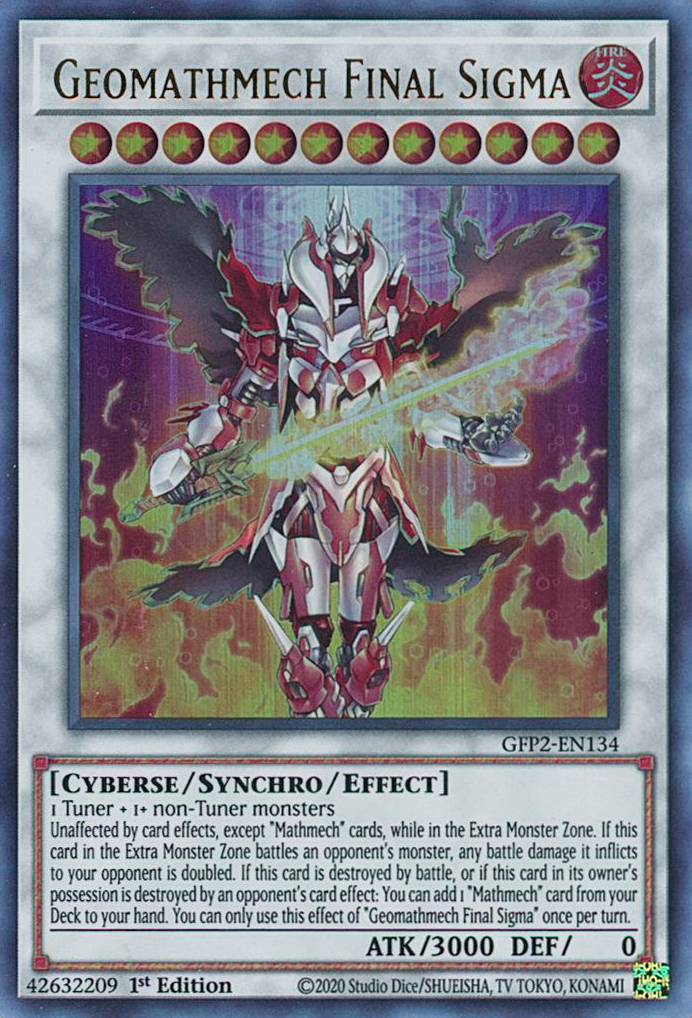 Geomatemech Finale Sigma Ghosts From the Past: The 2nd Haunting | Yu-Gi ...