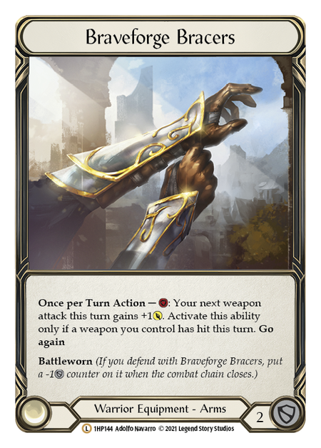 Braveforge Bracers History Pack 1 | Flesh and Blood | CardTrader