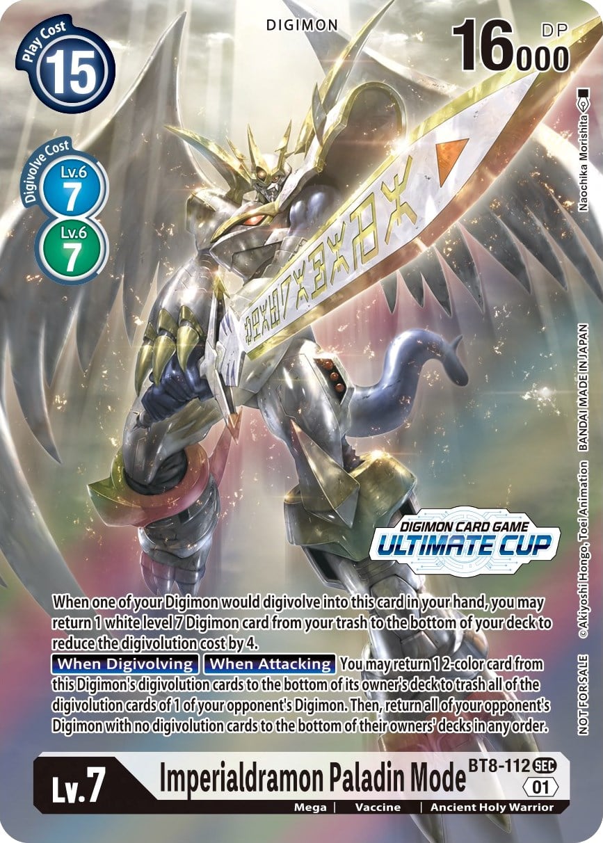Imperialdramon Paladin Mode Ultimate Cup | Digimon | CardTrader