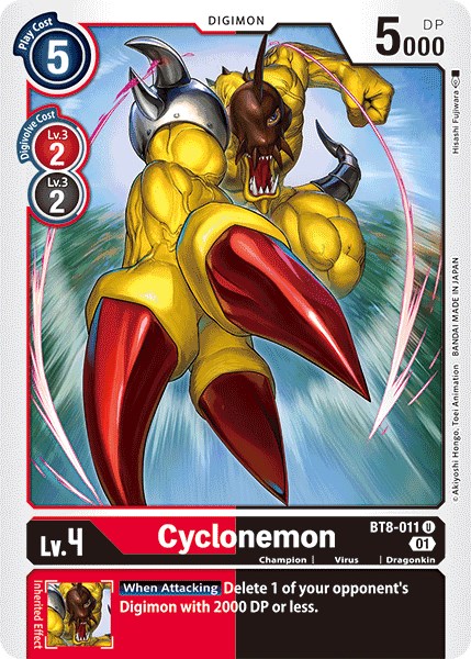 Cyclonemon BT-08: New Awakening | Digimon | CardTrader