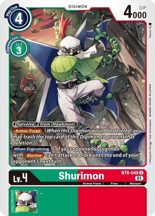 Shurimon BT-08: New Awakening | Digimon | CardTrader