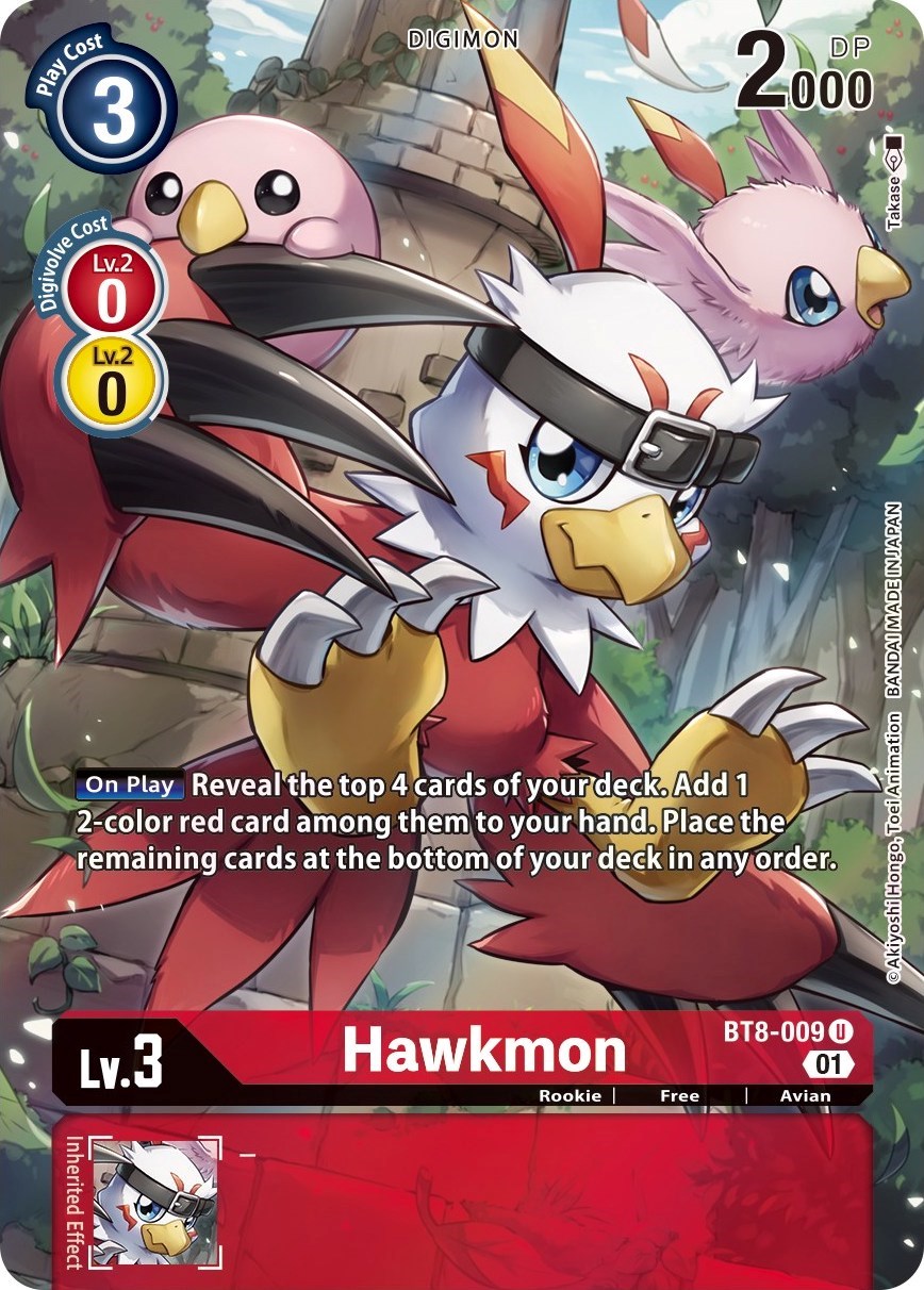 Hawkmon BT-08: New Awakening | Digimon | CardTrader