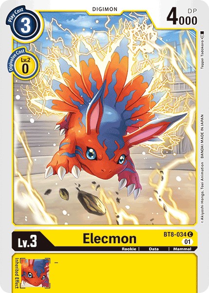 Elecmon BT-08: New Awakening | Digimon | CardTrader