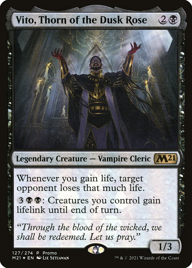 Vito, Thorn of the Dusk Rose Resale Promos | Magic | CardTrader