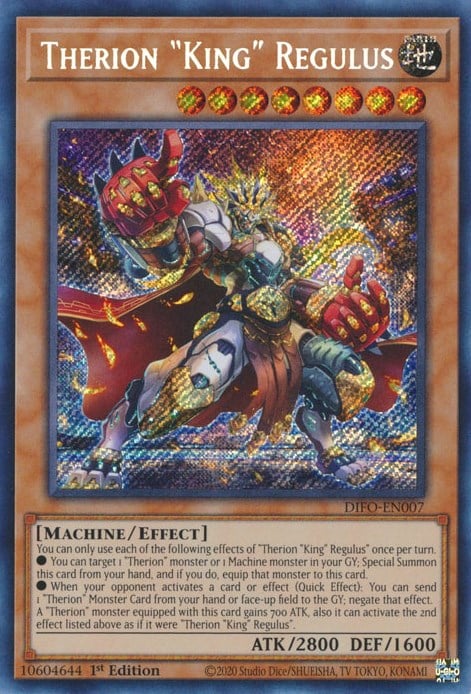Therion "Re" Regulus Dimension Force | Yu-Gi-Oh! | CardTrader