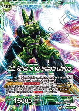 Cell, Return of the Ultimate Lifeform Ultimate deck 2022 | Dragon Ball Super | CardTrader